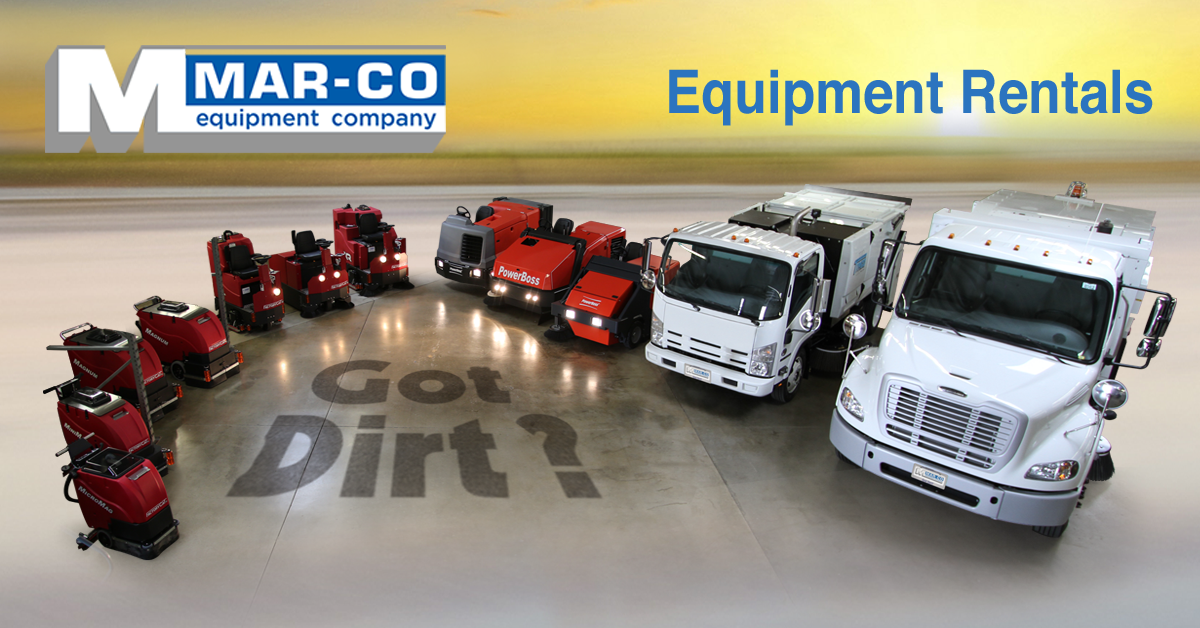 Mar-co Equipment - Rental Scrubbers, Rental Sweepers